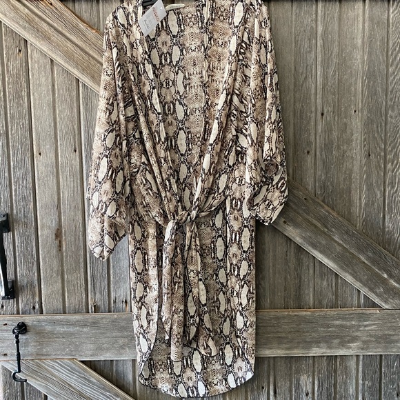 Other | Snake Print Kimono | Poshmark